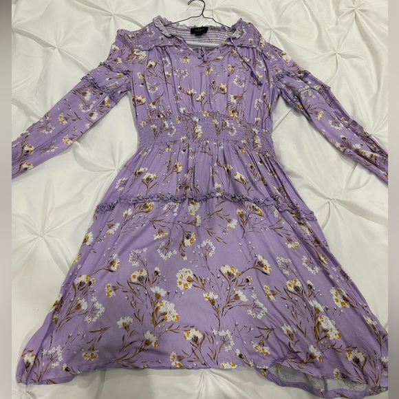 Belldini | Dresses | Purple Dress With Unique Design | Poshmark